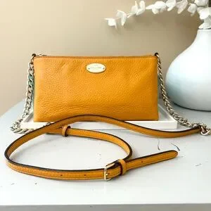 Coach | Bags | Coach Quinn Crossbody Orange Peel Pebbled Leather Gold ...